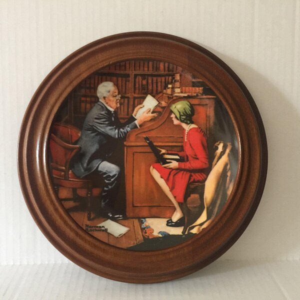 Wood Collector Plate Frame - Etsy