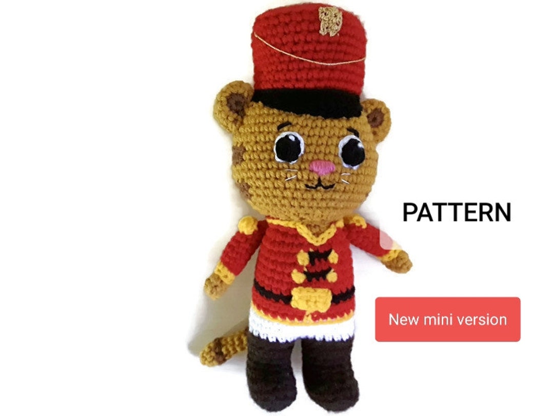 Nutcracker Tiger Doll Pattern Toy Soldier Stuffed Animal - Etsy