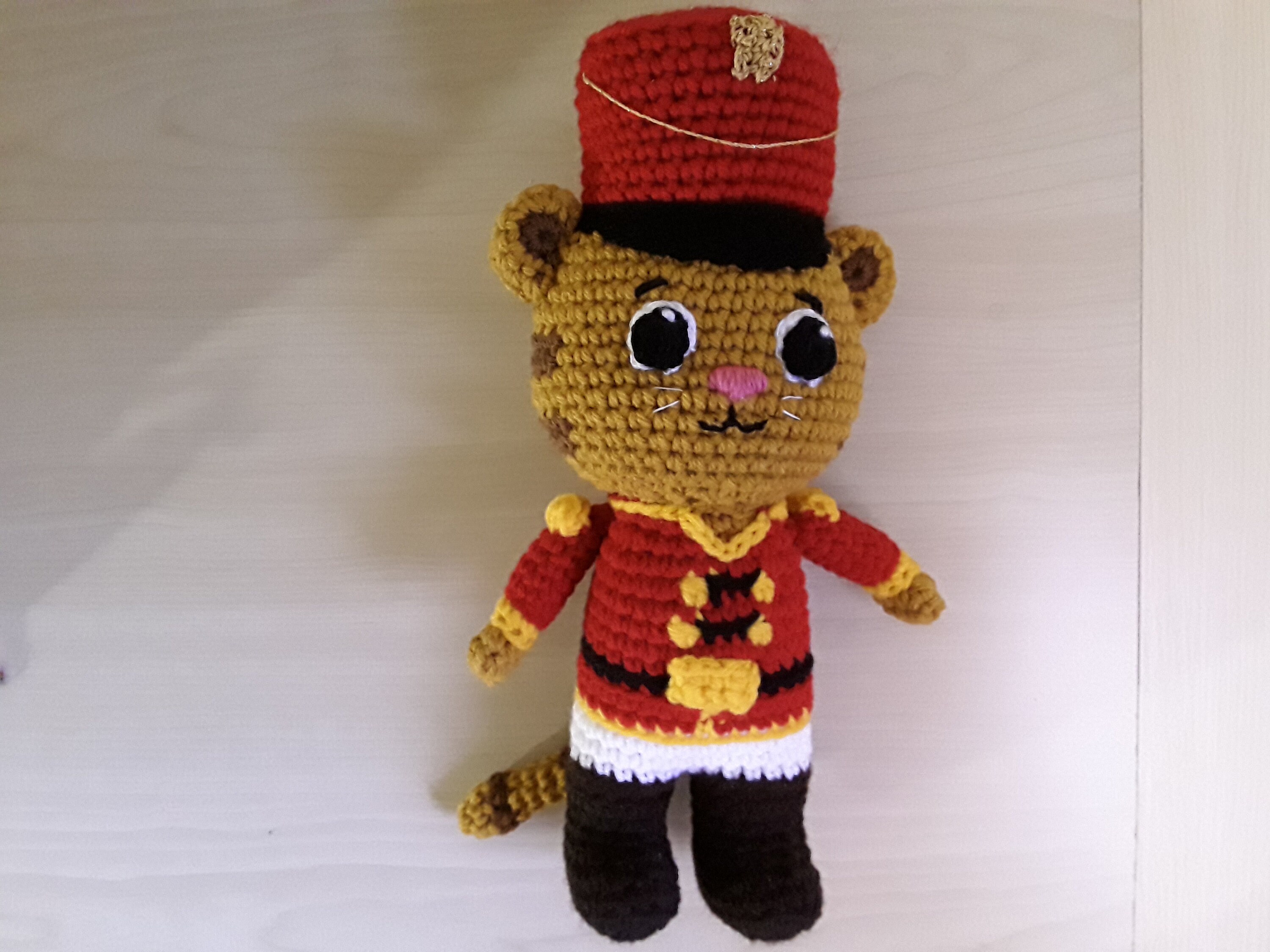 Nutcracker Tiger Doll Pattern Toy Soldier Stuffed Animal - Etsy India
