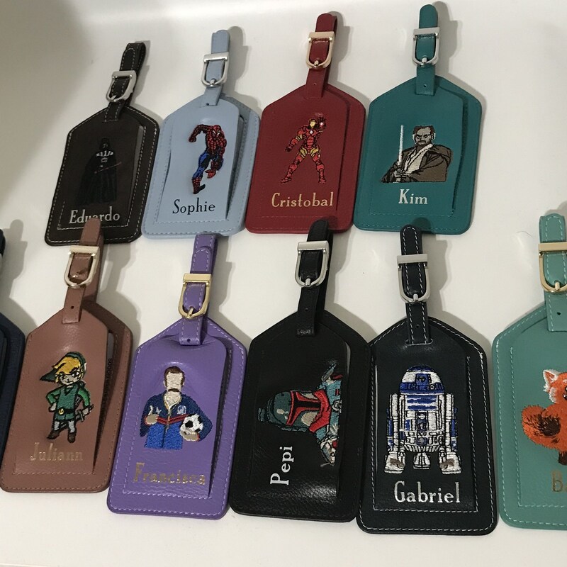 Kids Luggage Tags - Etsy