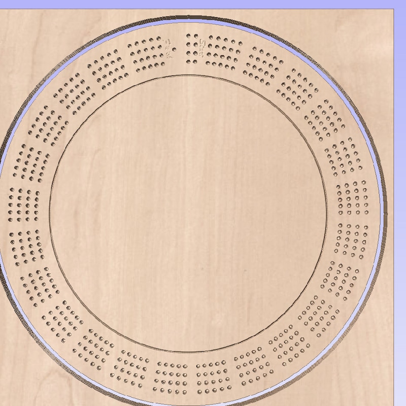 Cribbage Board Svg - Etsy