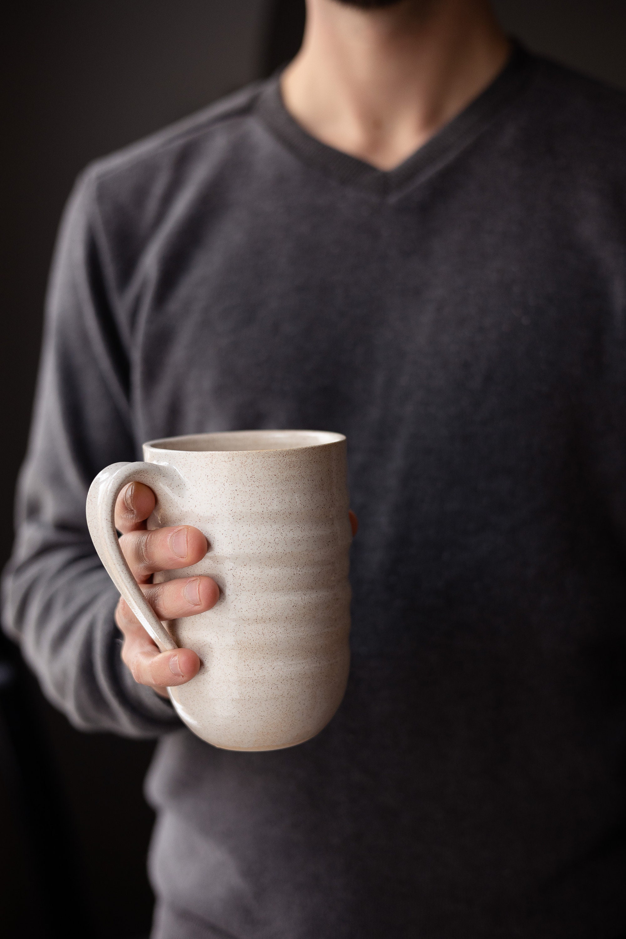 The Giant Mug // Oversized Mug 24 Oz Mug Huge Ceramic Mug - Etsy