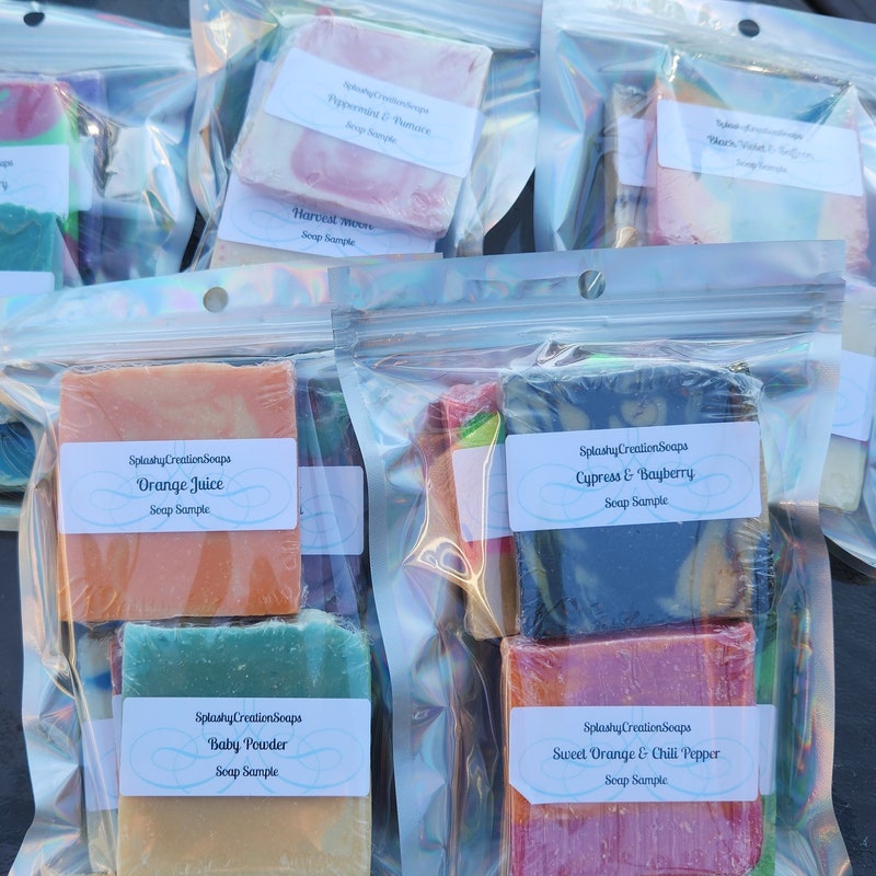 Soap Sample Pack - Etsy