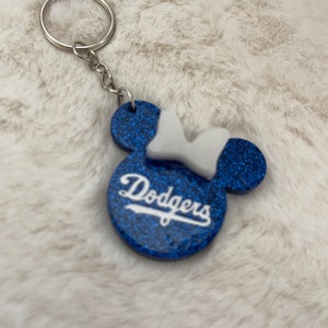 Los Angeles Dodgers Keychain - Etsy