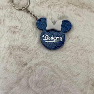 Los Angeles Dodgers Keychain - Etsy