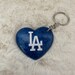 Los Angeles Dodgers Keychain - Etsy
