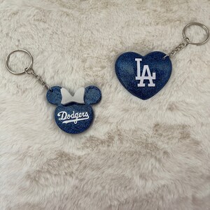 Los Angeles Dodgers Keychain - Etsy