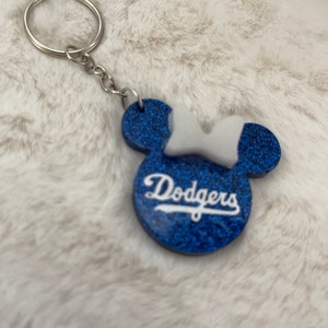 Los Angeles Dodgers Keychain - Etsy