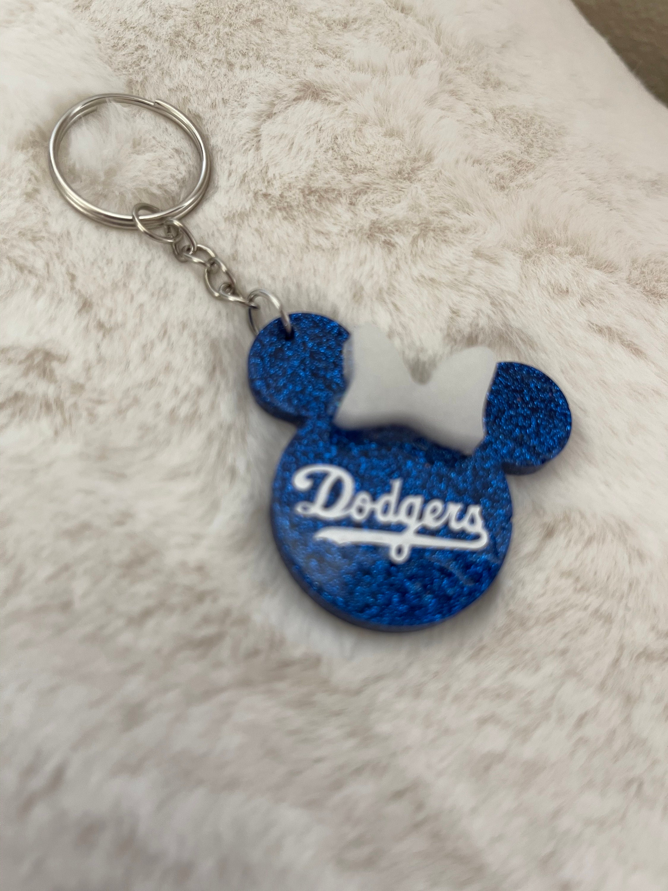 Los Angeles Dodgers Keychain - Etsy