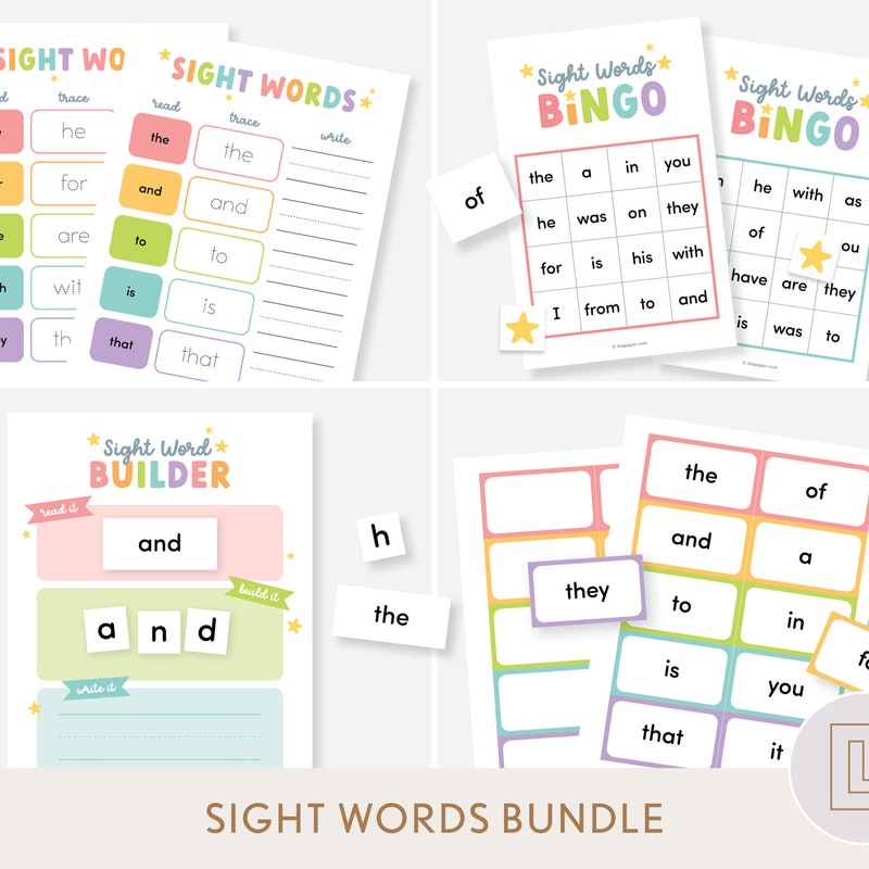 Sight Words - Etsy