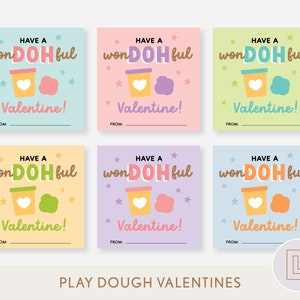 Play Dough Play Doh Valentine, Playdoh Classroom Valentines Cards ...