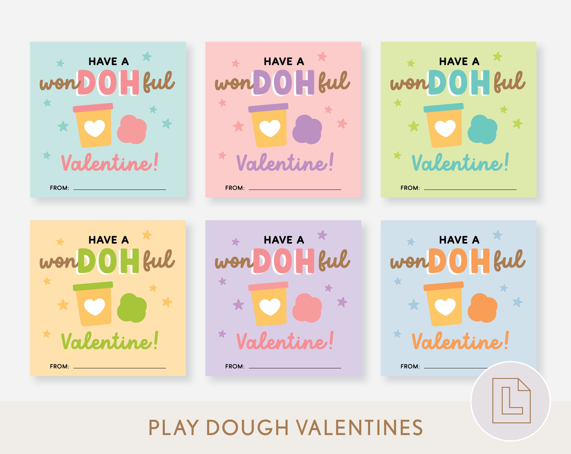 Play Dough Play Doh Valentine, Playdoh Classroom Valentines Cards ...