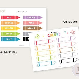 Toddler Busy Book Printable, Preschool Learning Binder, Quiet Book for ...