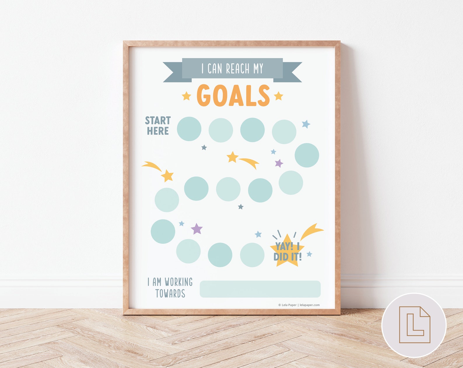 Reward Goal Setting Worksheet Printable Responsibility Behavior Chart ...