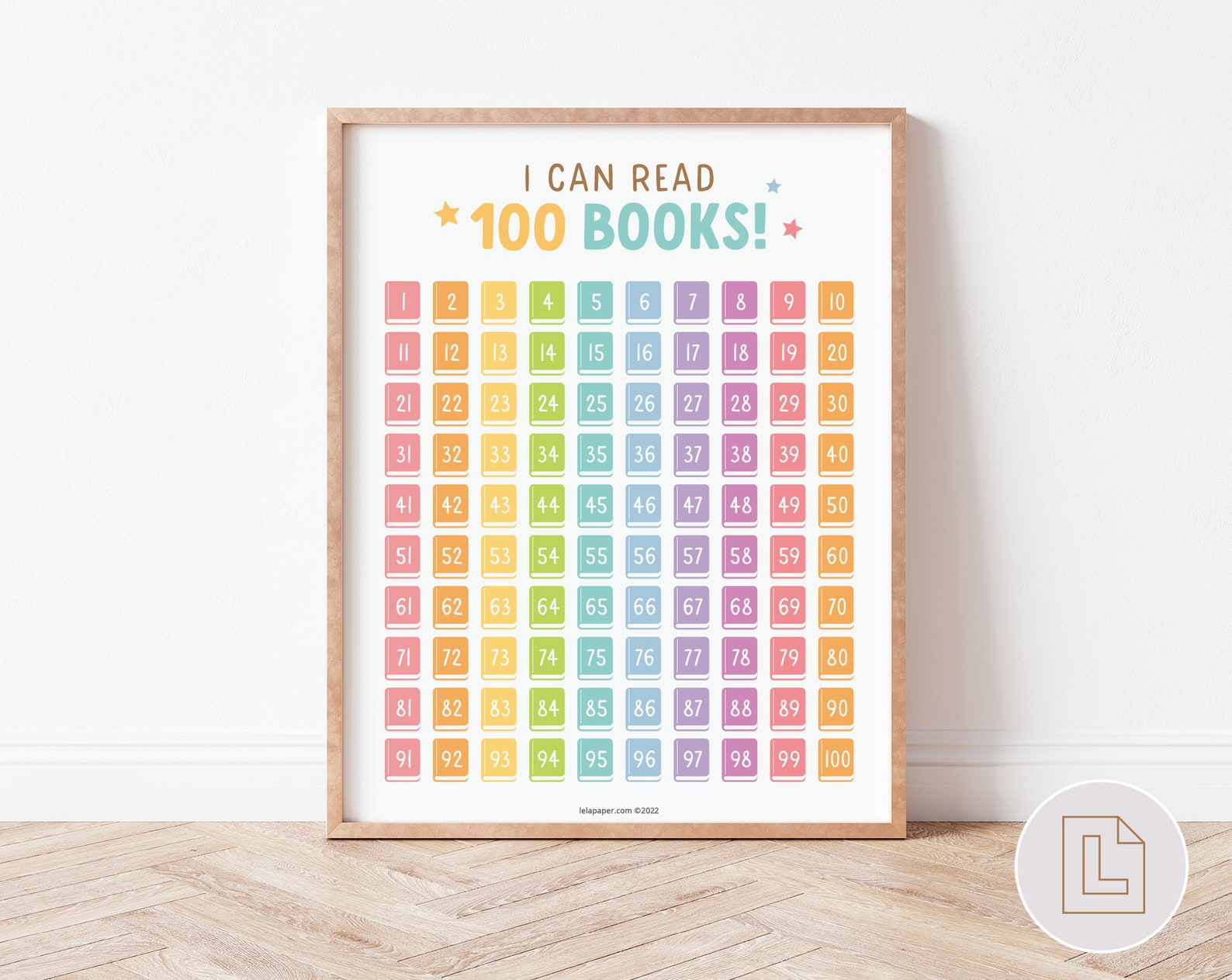 Book Reading Chart for Kids Reading Log Tracker 50 100 - Etsy