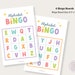 Alphabet Bingo Printable Game | Alphabet Letters Learning Activity for ...