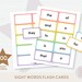 Sight Words Learning Bundle Activity Pack Printable Bingo Game ...