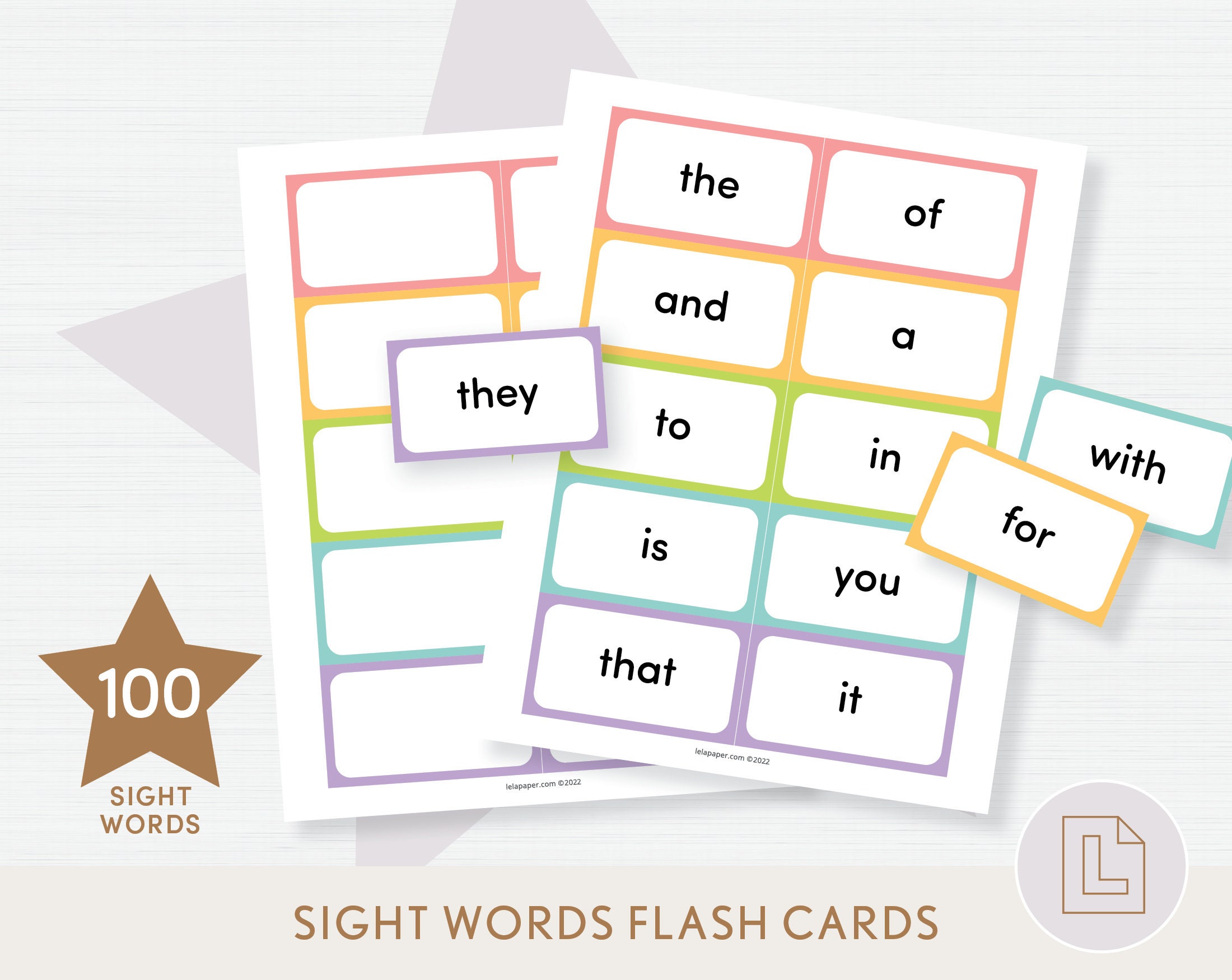 Sight Words Learning Bundle Activity Pack Printable Bingo Game ...