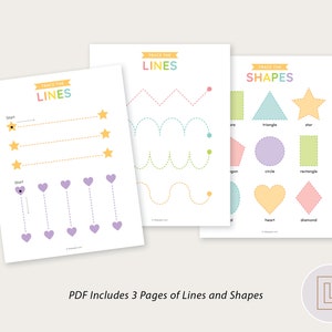 Prewriting Tracing Practice Book | Custom Name Tracing | Pre-writing ...