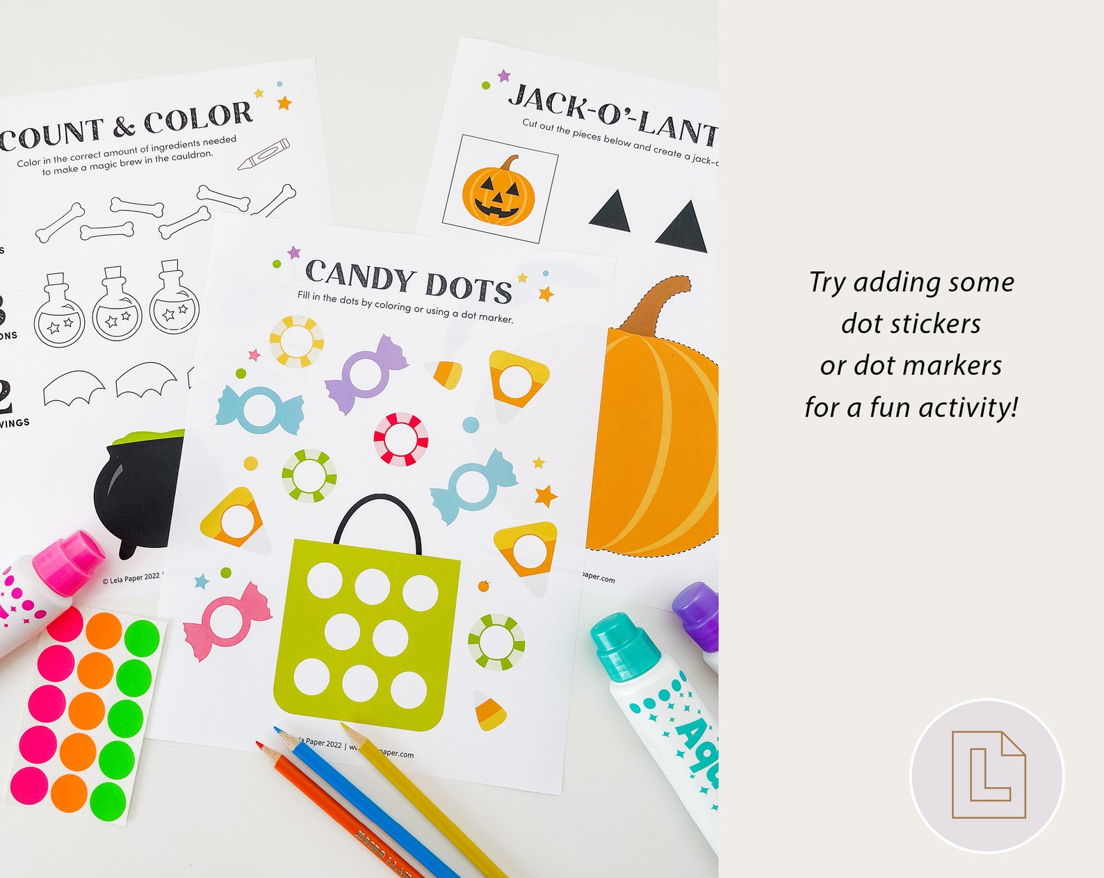 Halloween Activity Pack Printable Halloween Kids Busy Book - Etsy