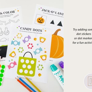 Halloween Activity Pack Printable | Halloween Kids Busy Book Worksheets ...