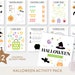 Halloween Activity Pack Printable | Halloween Kids Busy Book Worksheets ...