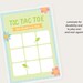 Spring Tic Tac Toe Game Printable Fun Spring Activity for - Etsy