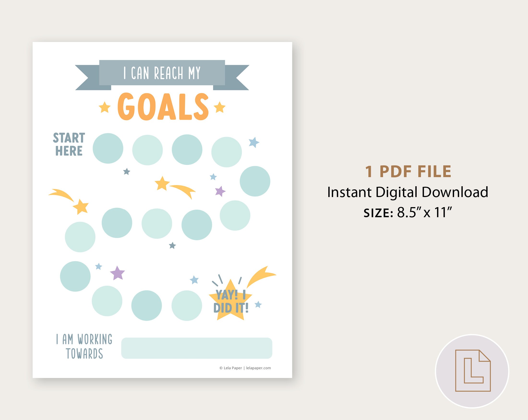 Reward Goal Setting Worksheet Printable Responsibility Behavior Chart ...