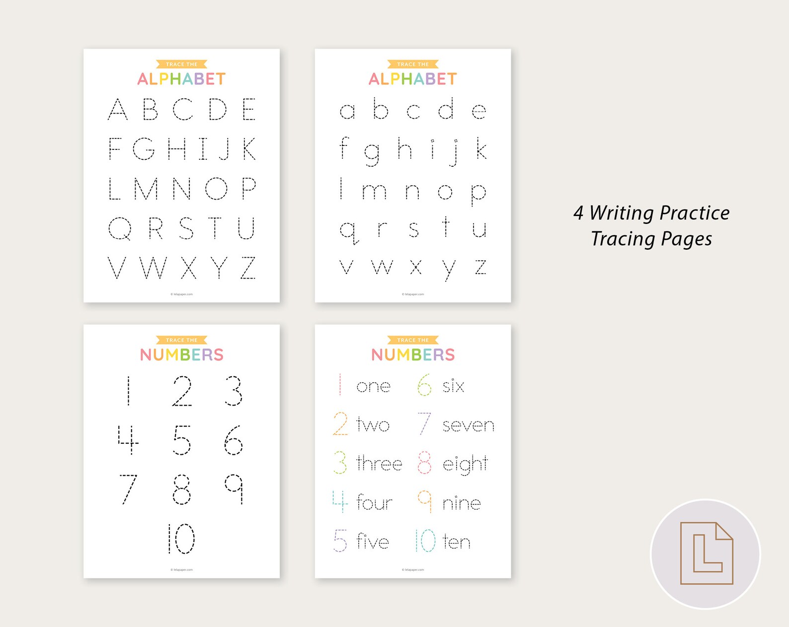 Prewriting Tracing Practice Book | Custom Name Tracing | Pre-writing ...