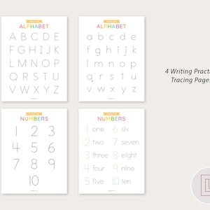Prewriting Tracing Practice Book | Custom Name Tracing | Pre-writing ...