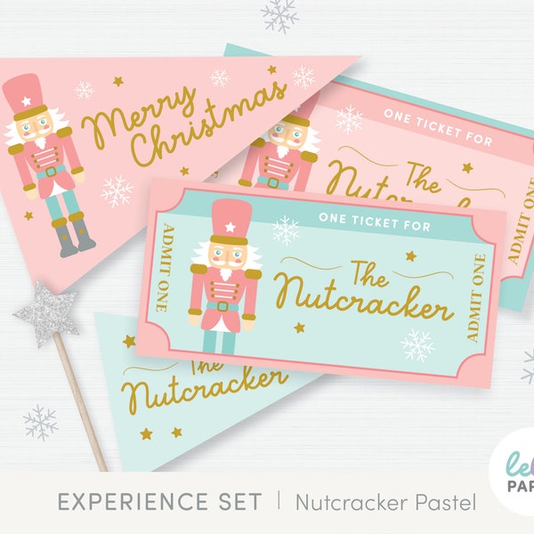 Nutcracker Tickets Printable - Etsy