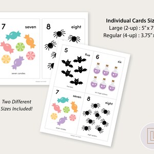 Halloween Counting Flash Cards | 1-10 Number Flashcards | Early Math ...