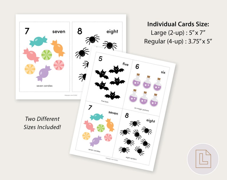 Halloween Counting Flash Cards | 1-10 Number Flashcards | Early Math ...