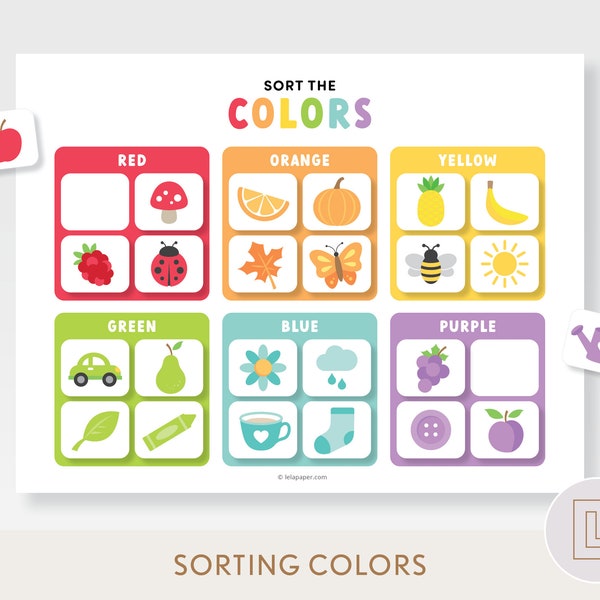 Color Sorting - Etsy