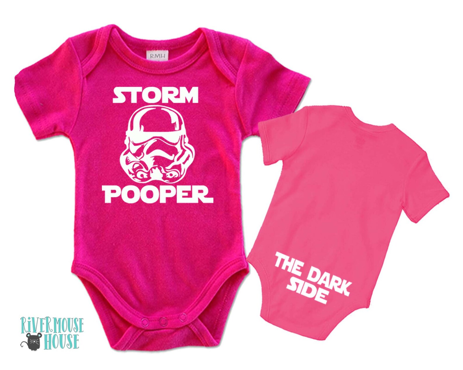 Storm Pooper Baby Bodysuit the Dark Side Butt Print Custom - Etsy Australia