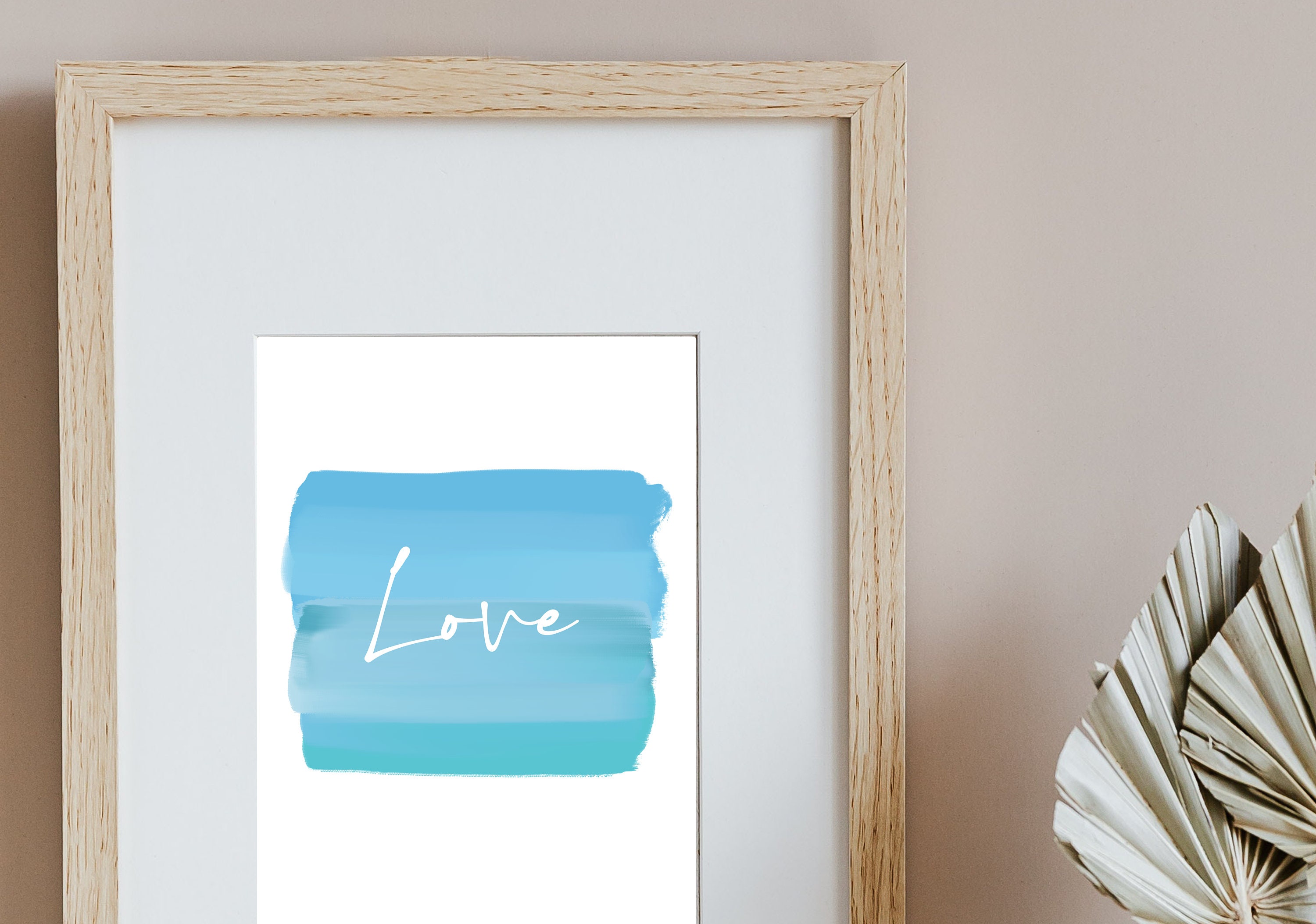 Brush Stroke Clipart, Pastel Brush Strokes, Watercolor Ocean Blue Brush ...