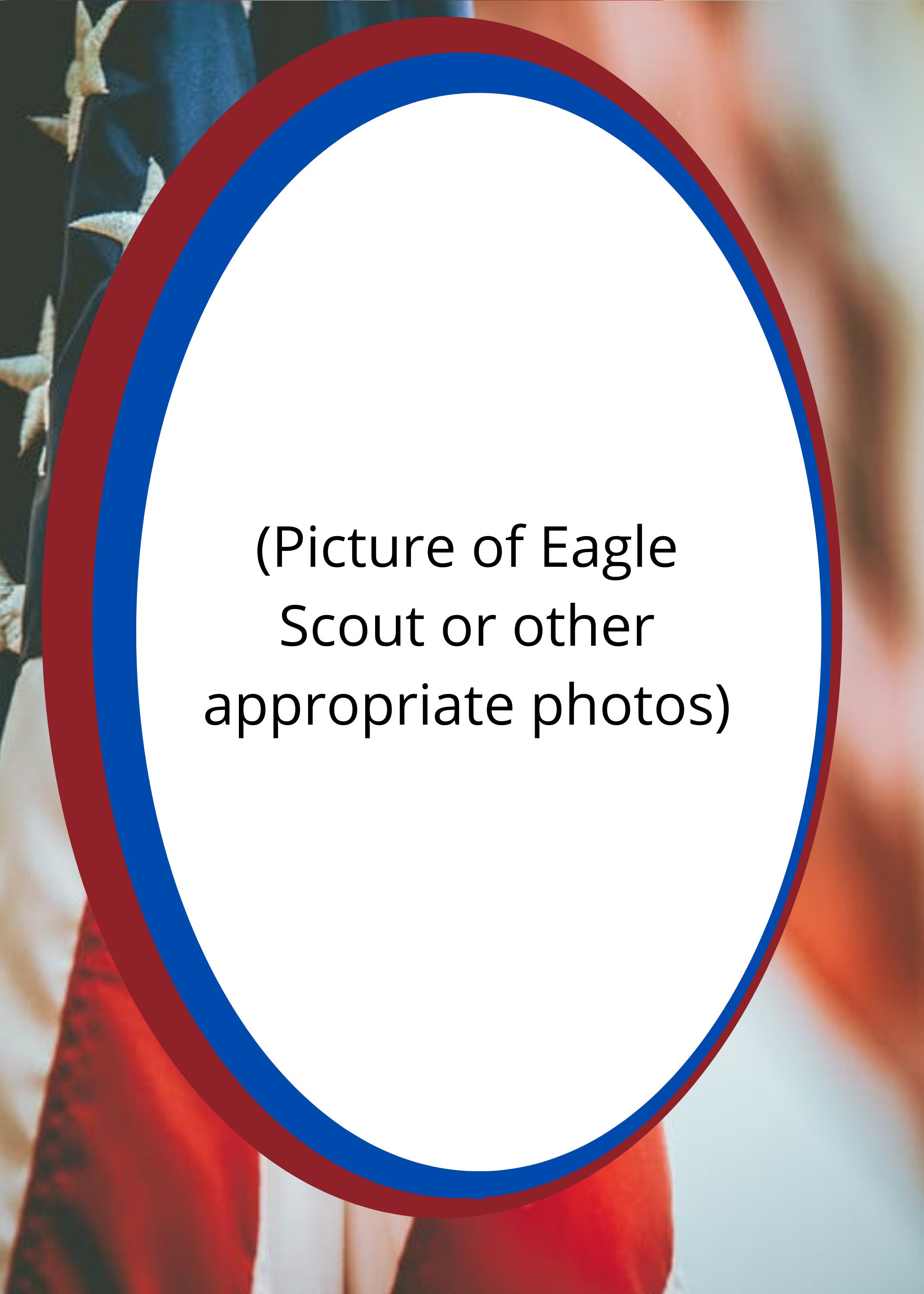 Patriotic Eagle Scout Program (digital Download Printable ...