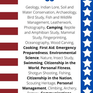Patriotic Eagle Scout Program (digital Download Printable ...