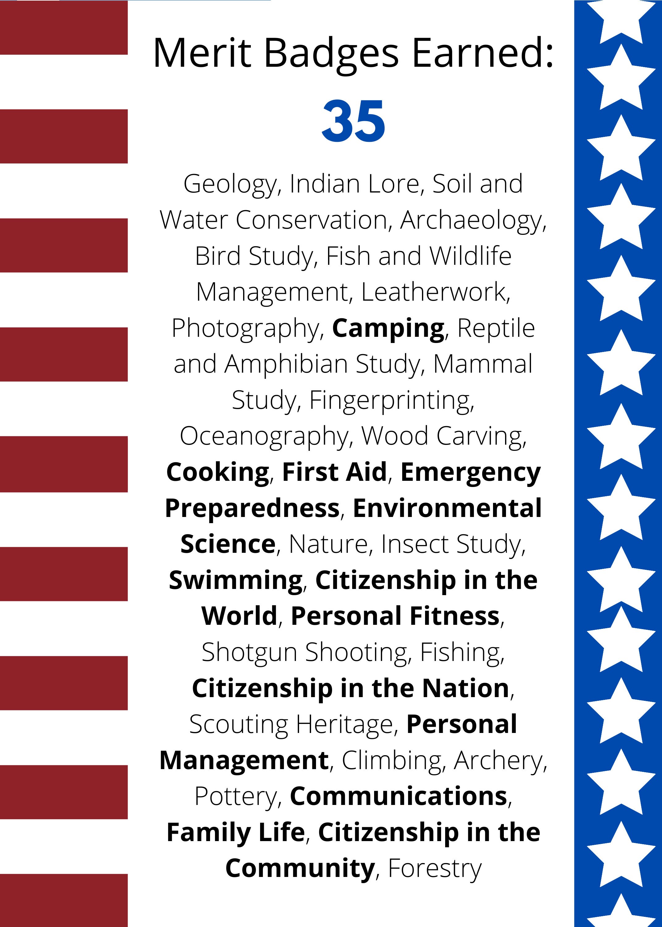 Patriotic Eagle Scout Program (digital Download Printable) - Personalized - Etsy