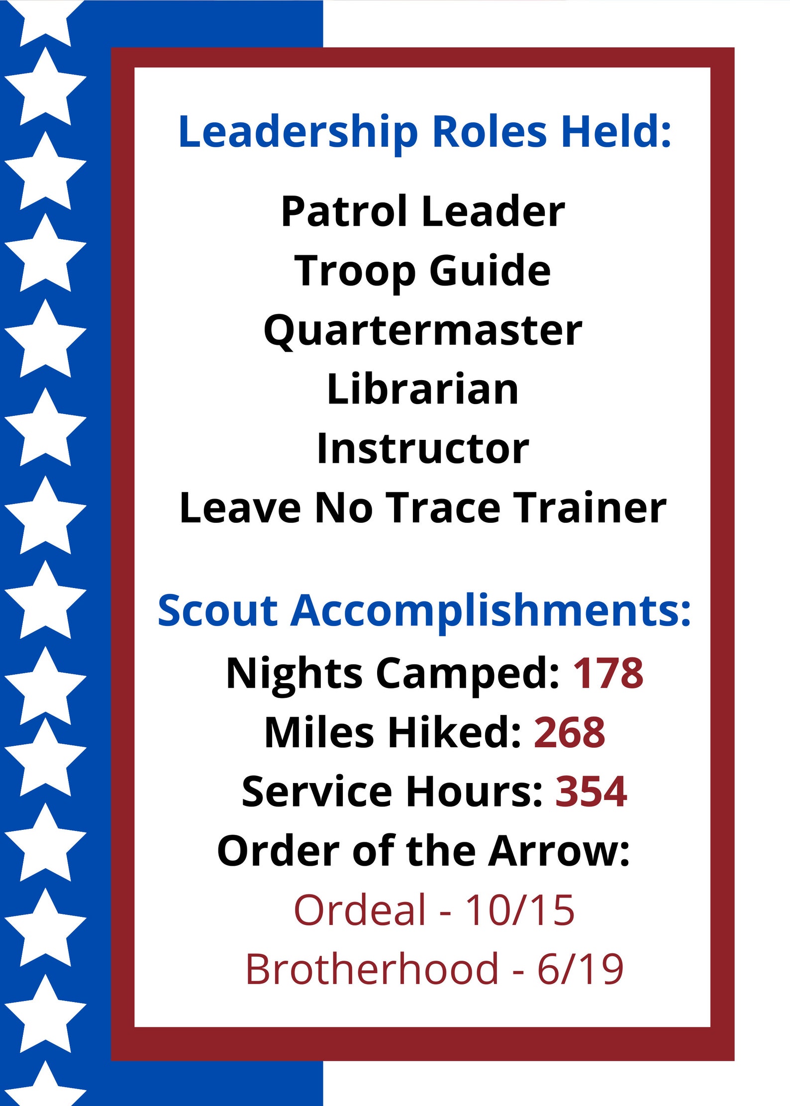 Patriotic Eagle Scout Program (digital Download Printable ...