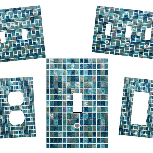 Mosaic Switch Plate - Etsy