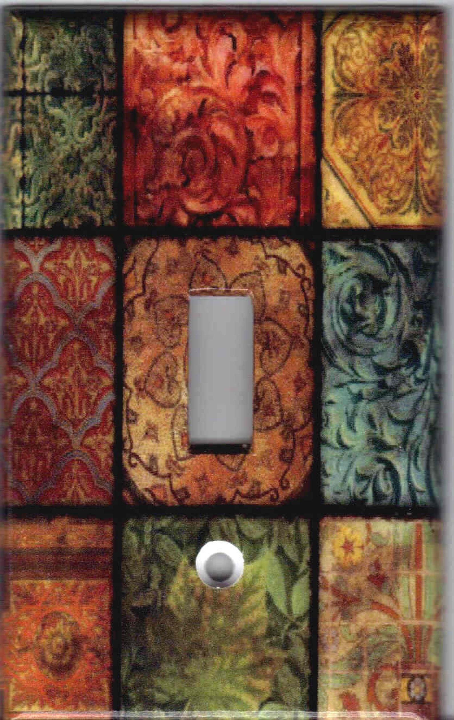 TUSCAN MOSAIC TILE Image Light Switch Plates and Outlets Home Decor - Etsy