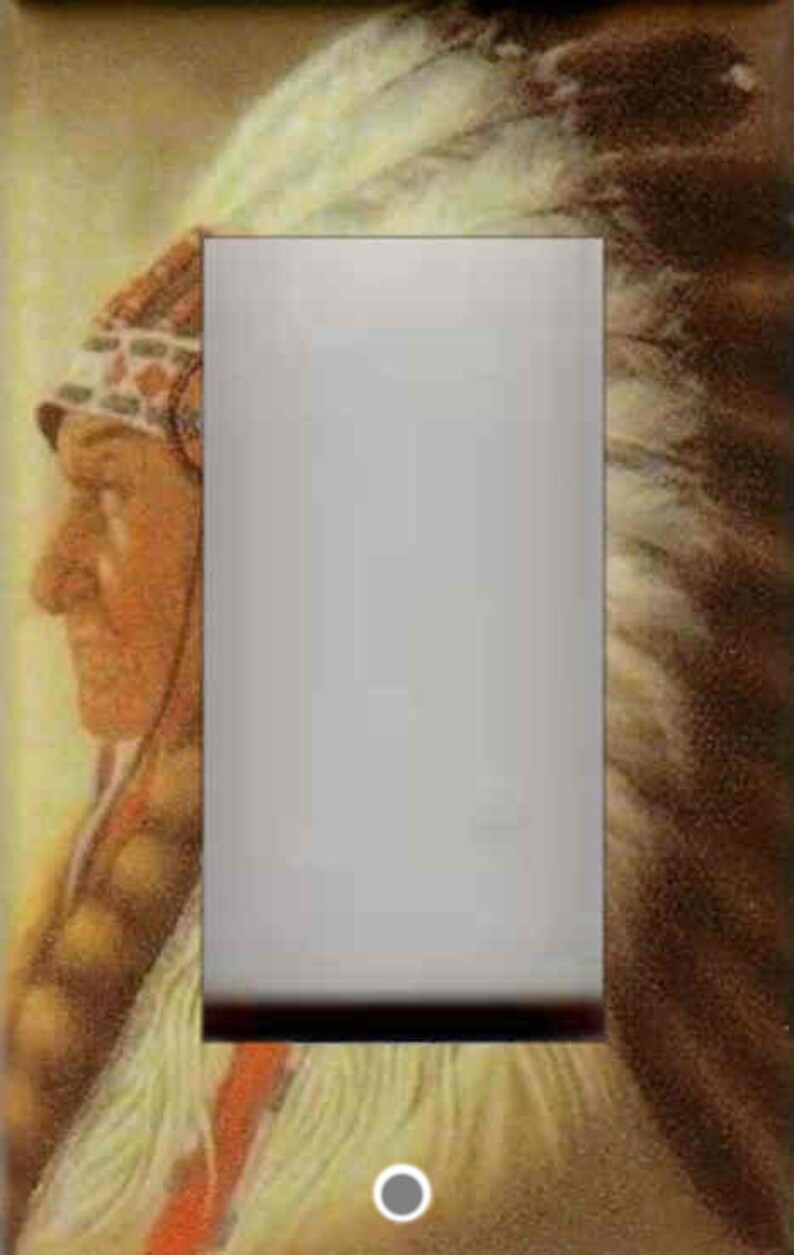 INDIAN CHIEF Home Wall Decor Light Switch Plates and Outlets - Etsy