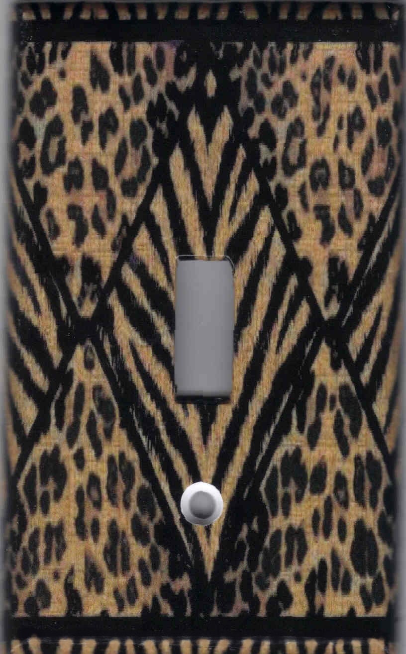 LEOPARD AND TIGER Print Light Switch Plates and Outlets Home Decor - Etsy