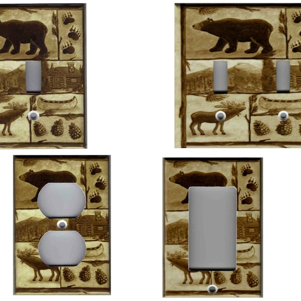 Rustic Light Switch - Etsy