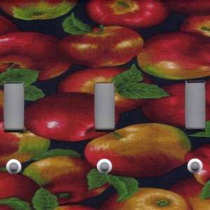 RED APPLES Kitchen Home Decor Light Switch Plates and Outlets - Etsy