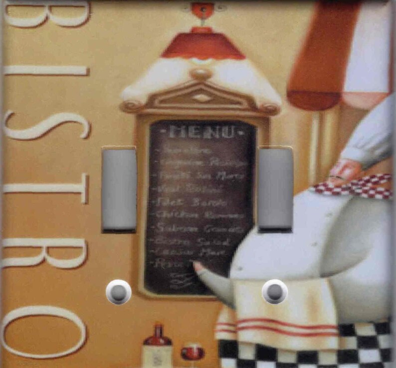 BISTRO CHEF Kitchen Home Wall Decor Light Switch Plates and Outlets - Etsy