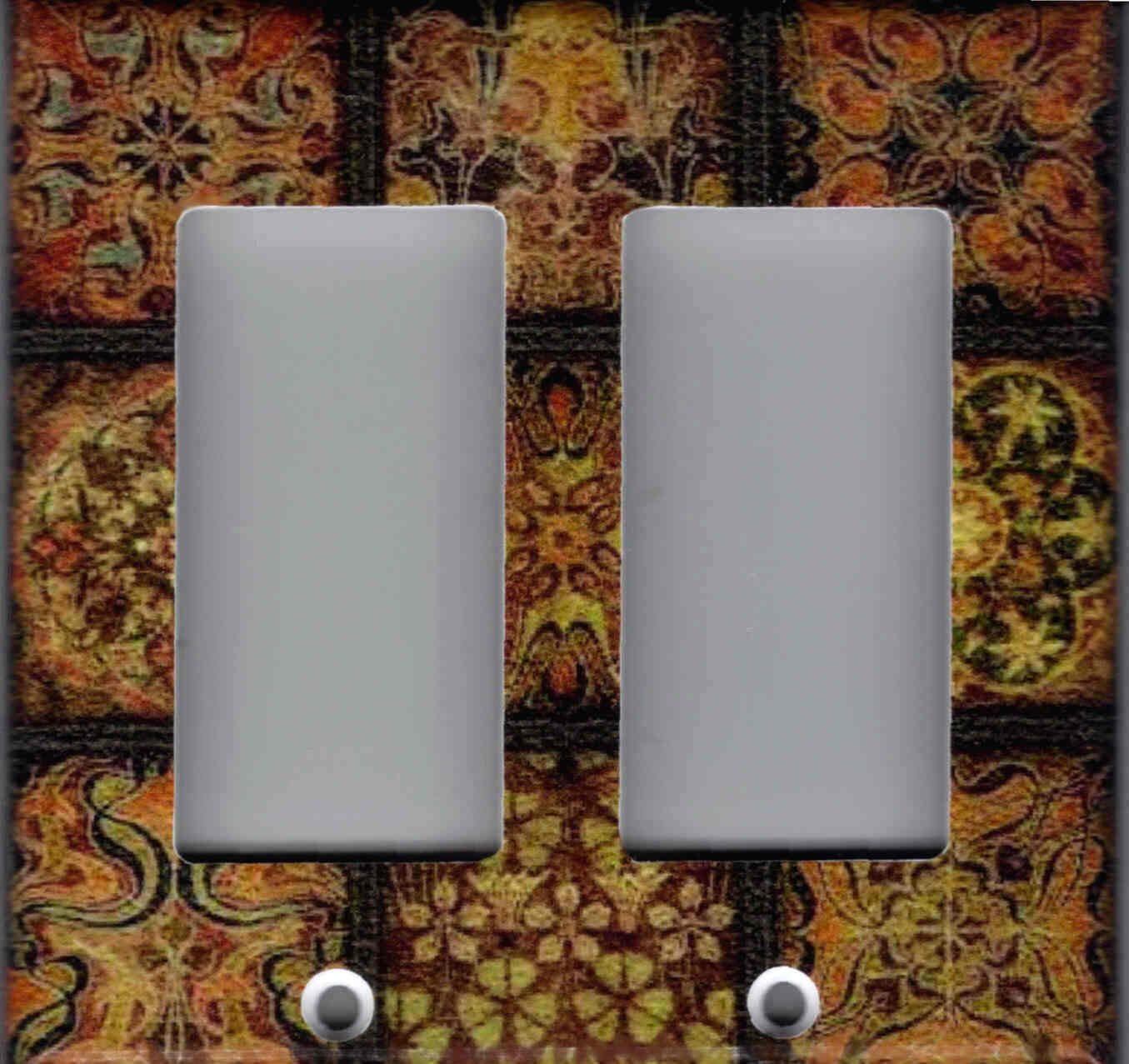 TUSCAN ITALIAN TILE Image Home Decor Light Switch Plates and | Etsy