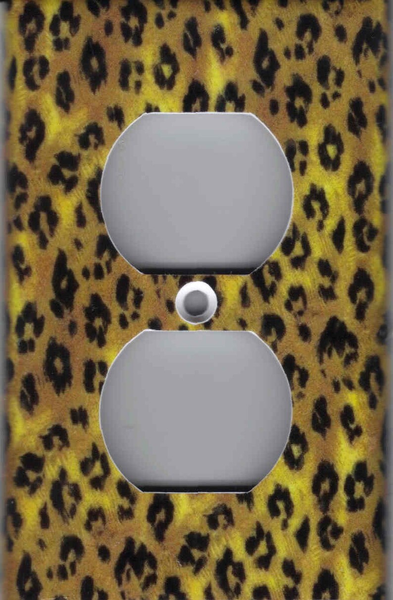LEOPARD PRINT ANIMAL Home Decor Light Switch Plates and Outlets - Etsy