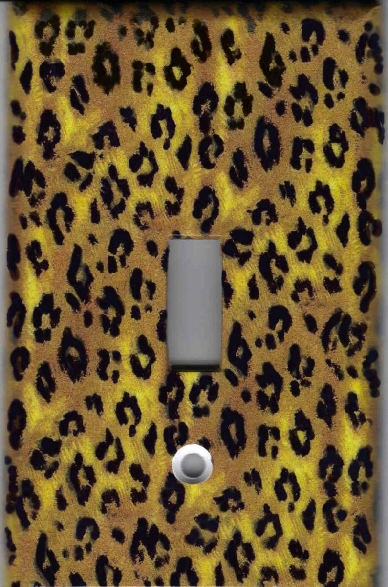 LEOPARD PRINT ANIMAL Home Decor Light Switch Plates and Outlets - Etsy